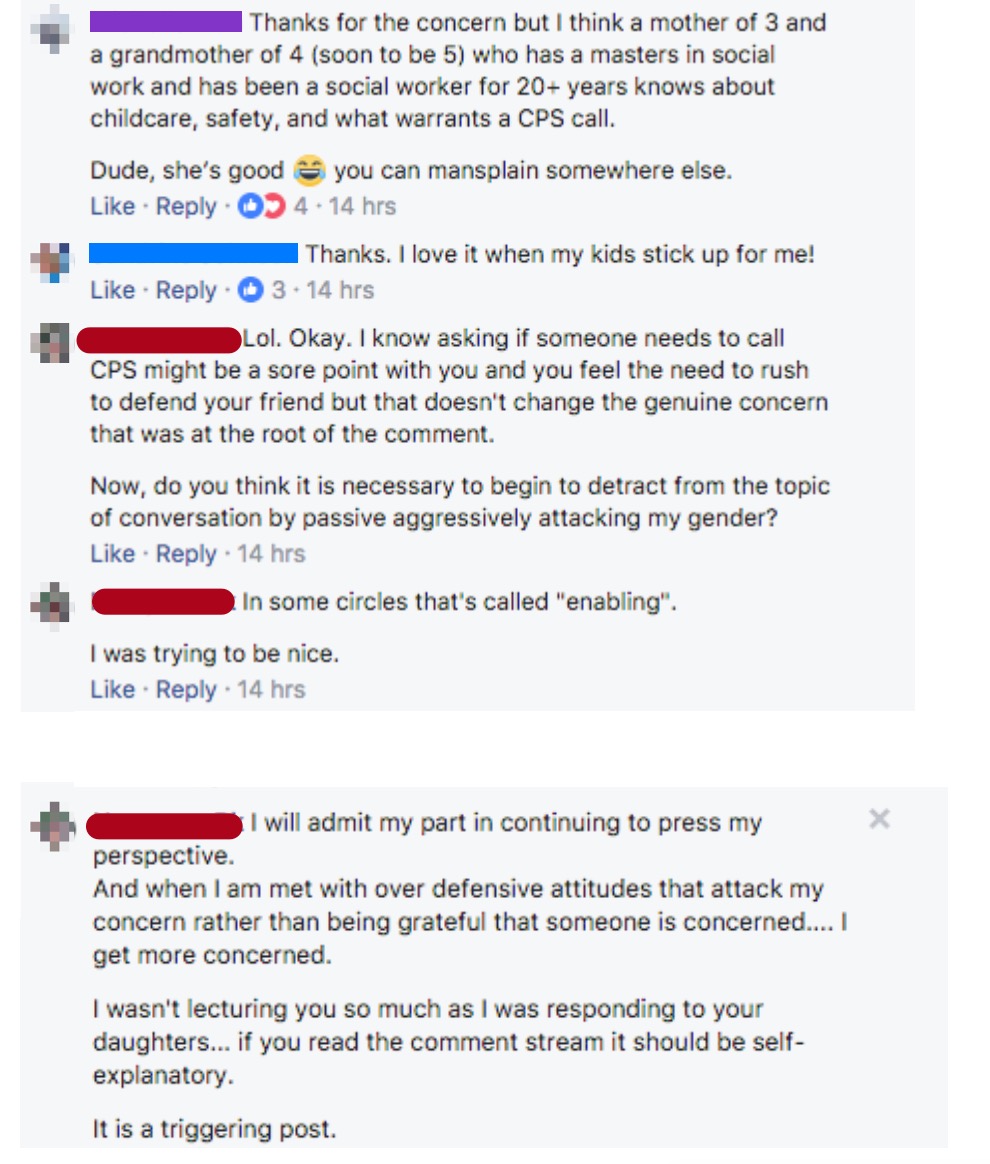 Finally, it was a wonderful example of social media troll behavior.